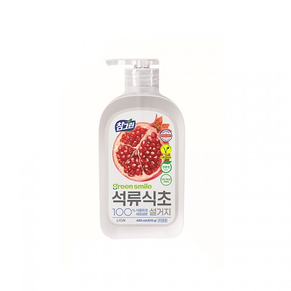 LION Chamgreen 470g (pomegranate) Жидкость для мытья посуды с ароматом граната