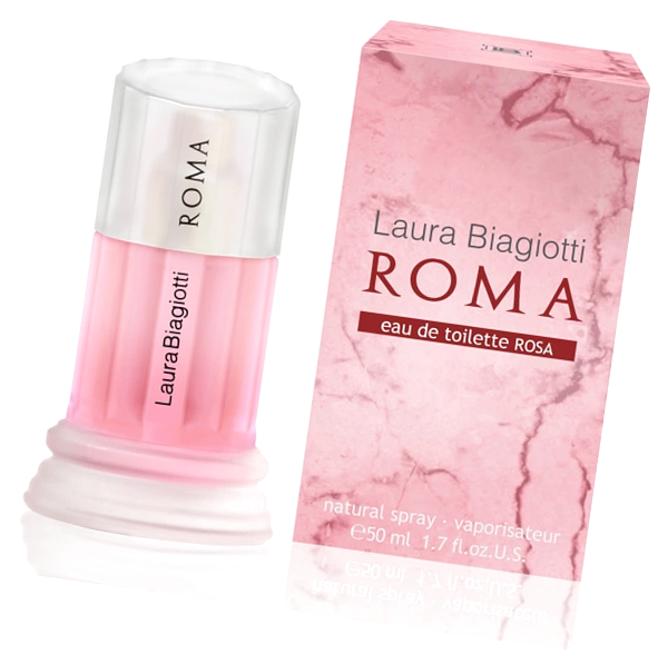 Туалетная вода Roma Eau De Toilette Rosa Laura Biagiotti 50 мл - Лаура Биаджотти Роза