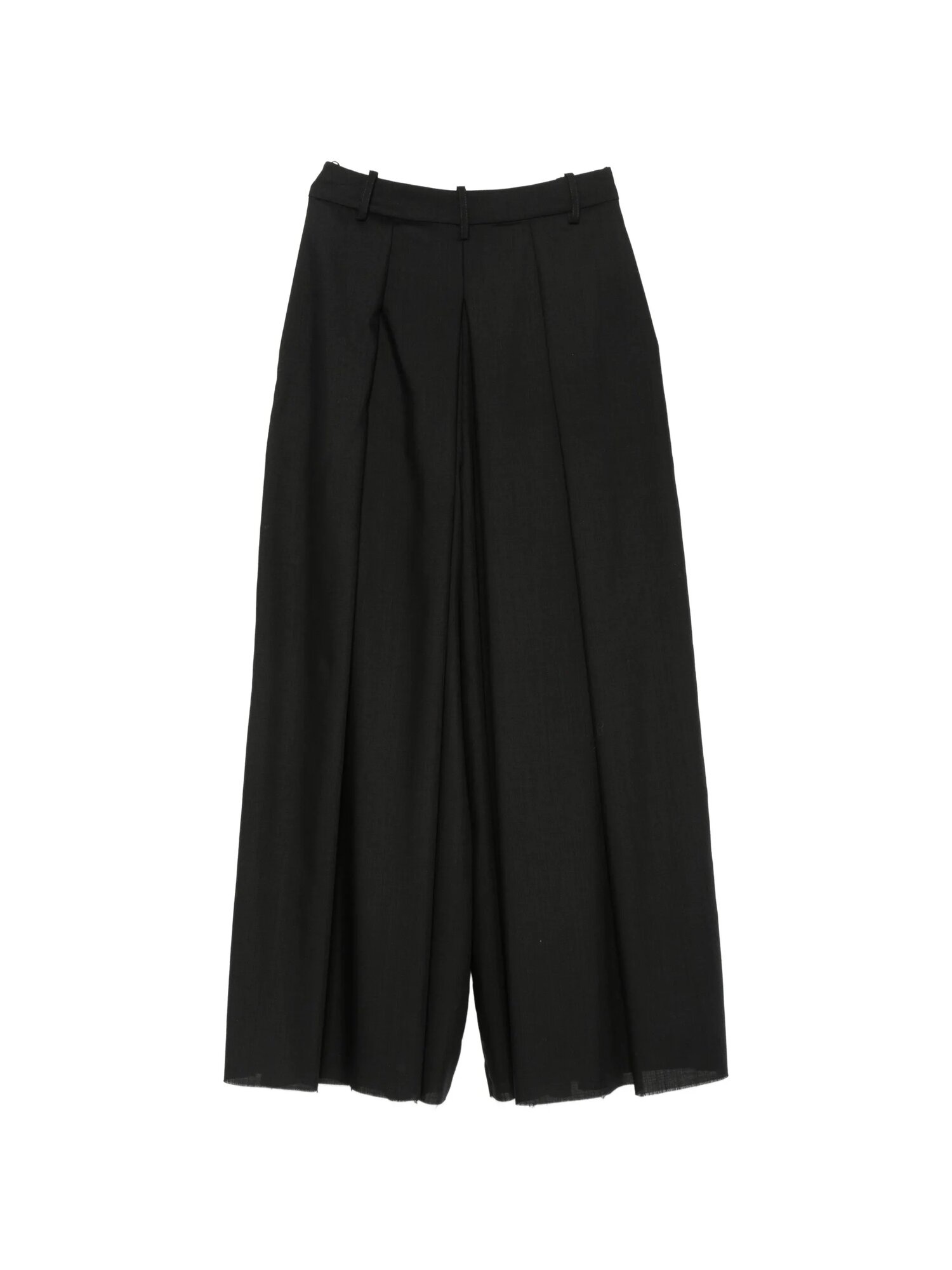 Брюки MASNADA Pleated palazzo pants, размер 42, black — фото 1