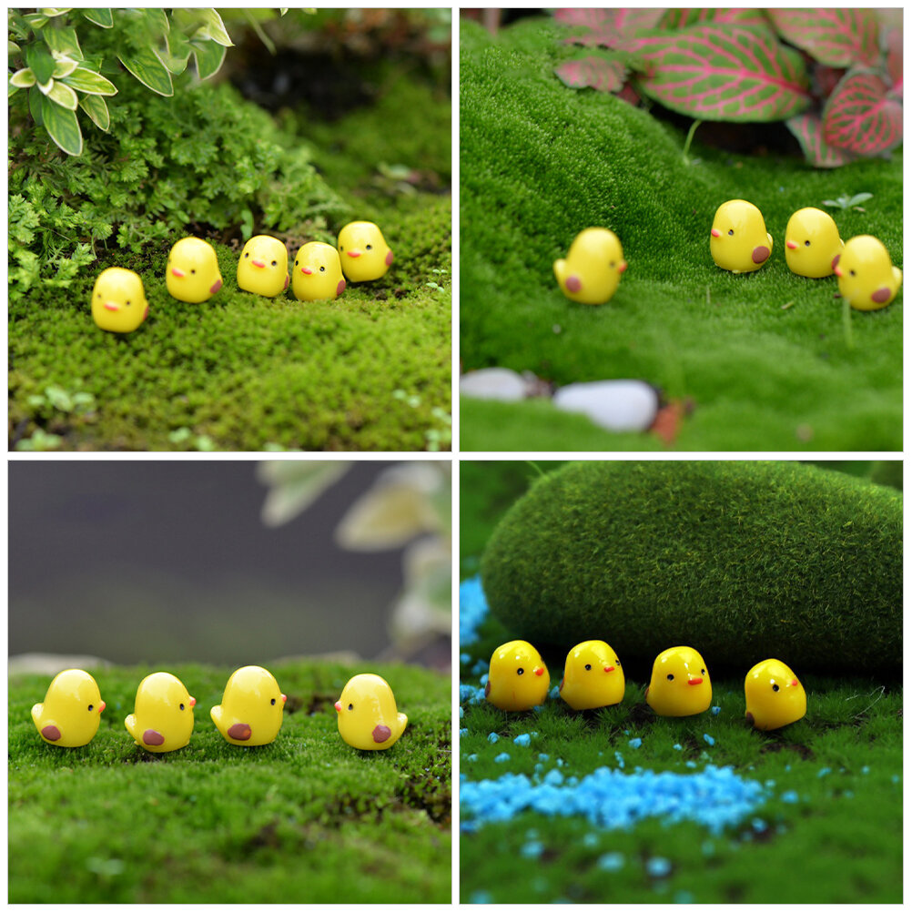 30 Штук Милые Цыплята Миниатюрные Фигурки Для Дома Размер 1 10X1 10X0 80Cm