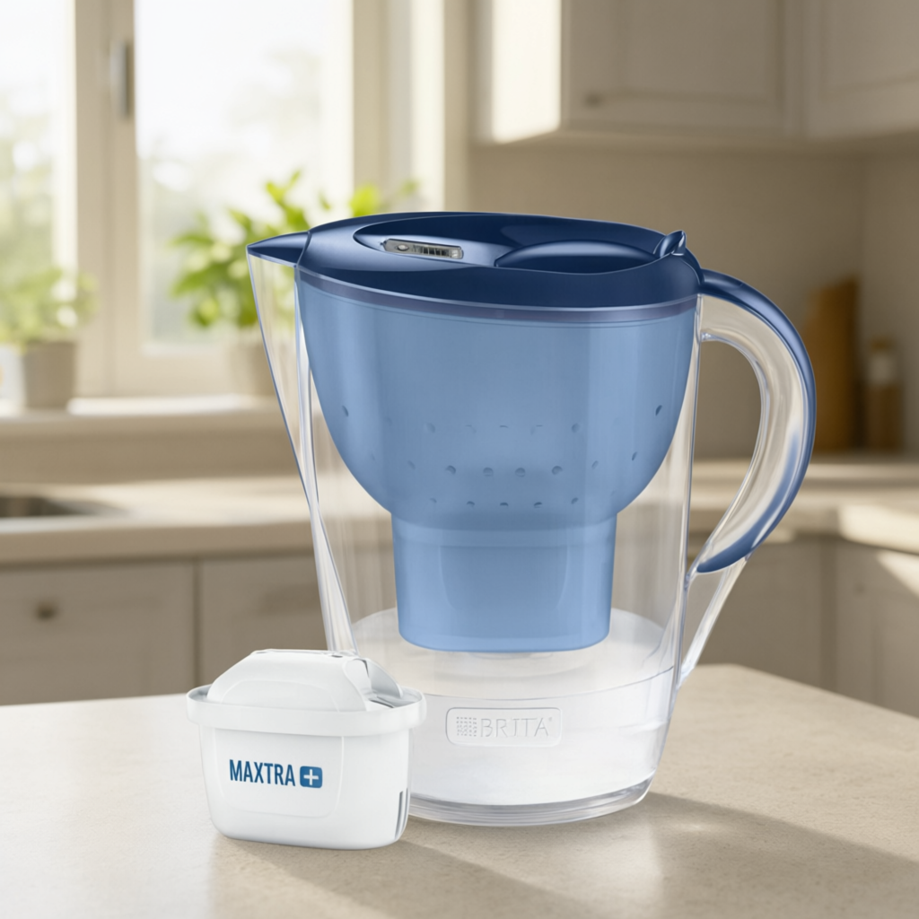 Фильтр для воды кувшин Brita Marella XL 3,5 л Синий+ 1 шт картридж для воды Брита MAXTRA+ Универсальный
