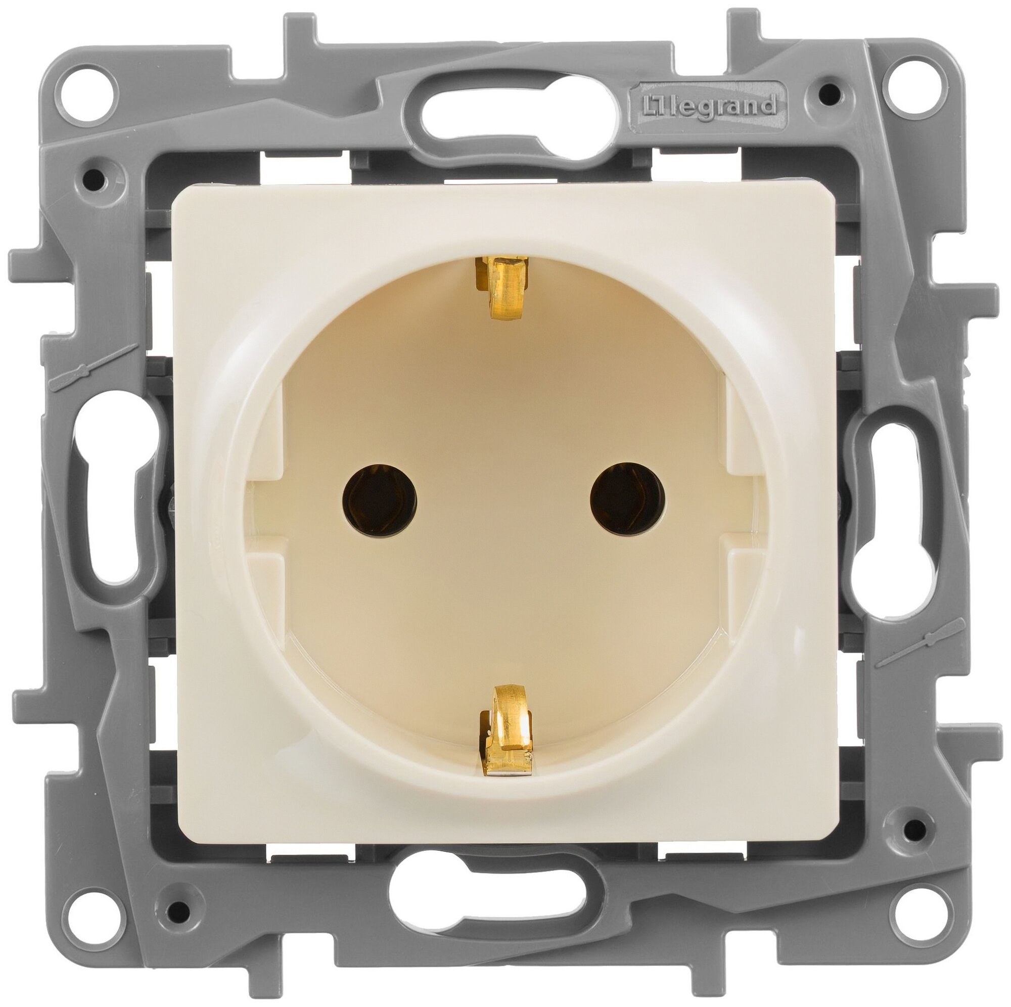 Розетка электрическая Legrand Etika 672321 слоновая кость