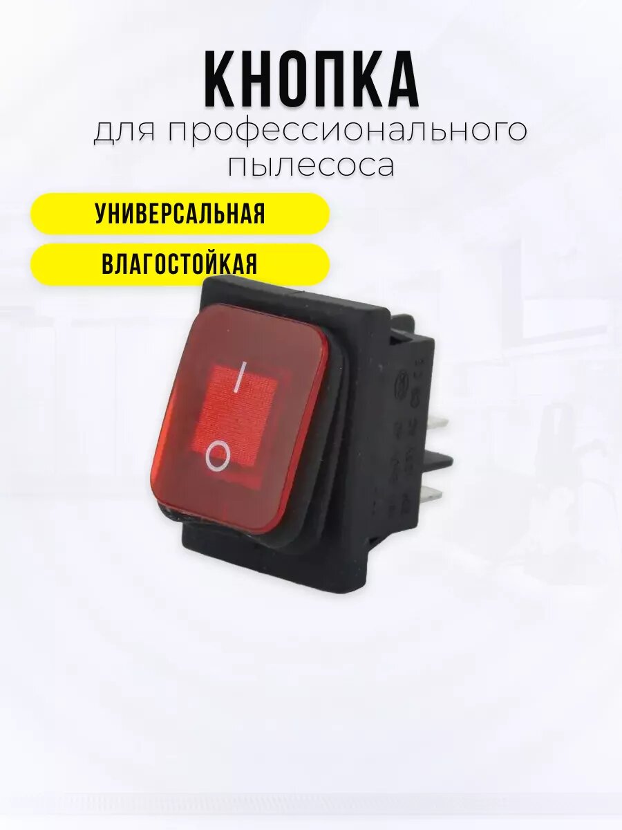 Кнопка для профессионального пылесоса.