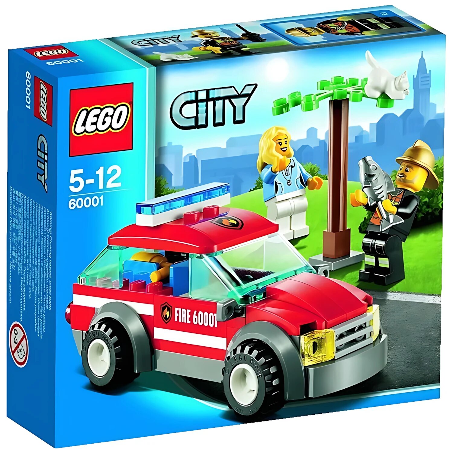 Конструктор LEGO City 60001 Автомобиль пожарного