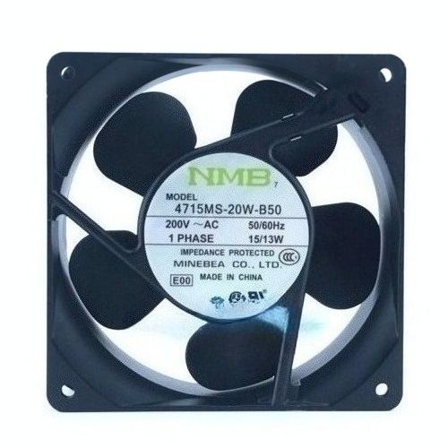 NMB 4715MS-20W-B50 200V 15 / 13W алюминий, рамка вентиляторы -