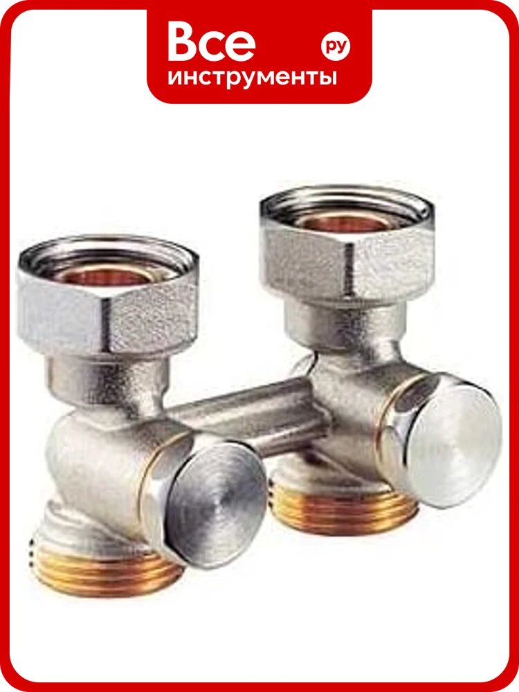 Узел нижнего подключения прямой, для двухтрубных систем Giacomini 3/4F x 3/4E GIA R387X002