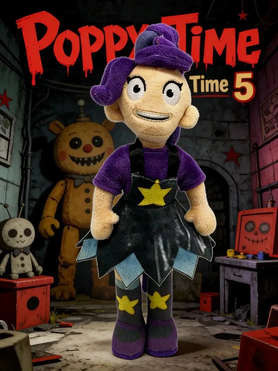 Мягкая игрушка Паук-клоун Poppy Playtime Глава 5