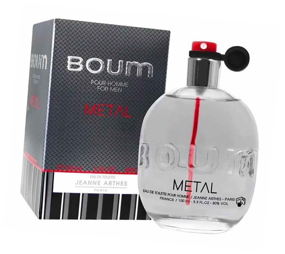 Туалетная вода Jeanne Arthes Boum Metal для мужчин 100 мл / Жан Артес