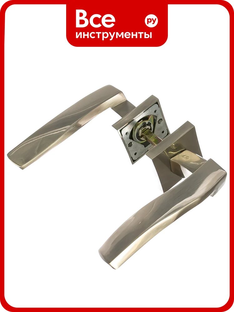 Дверная ручка ORO&ORO никель матовый КВ 926-13 SN