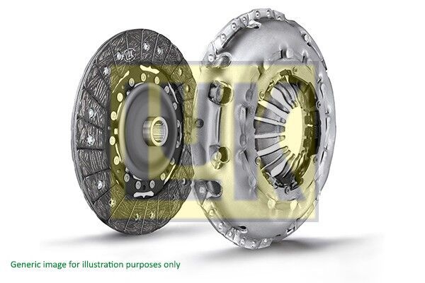 Компл. сцепления Nissan Quashqai, Xtrail 2.0 07 > (LUK 623 3419 09)