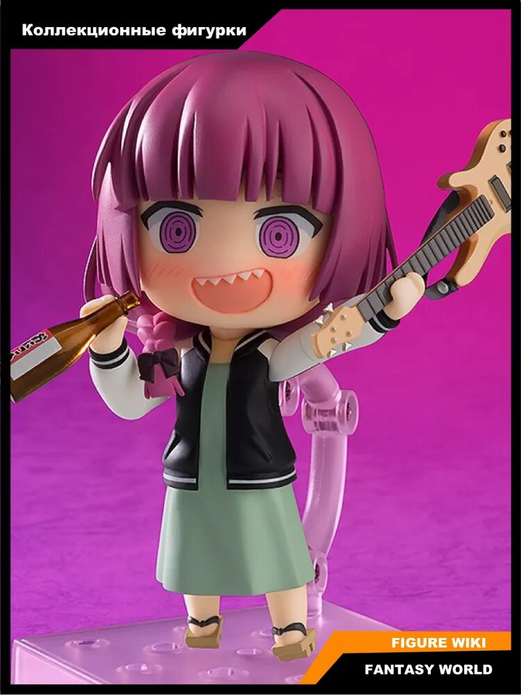 Фигурка Аниме , Одинокий рокер! Кикури Хирои GSC / Nendoroid 2269 Bocchi The Rock! Kikuri Hiroi Action Figure