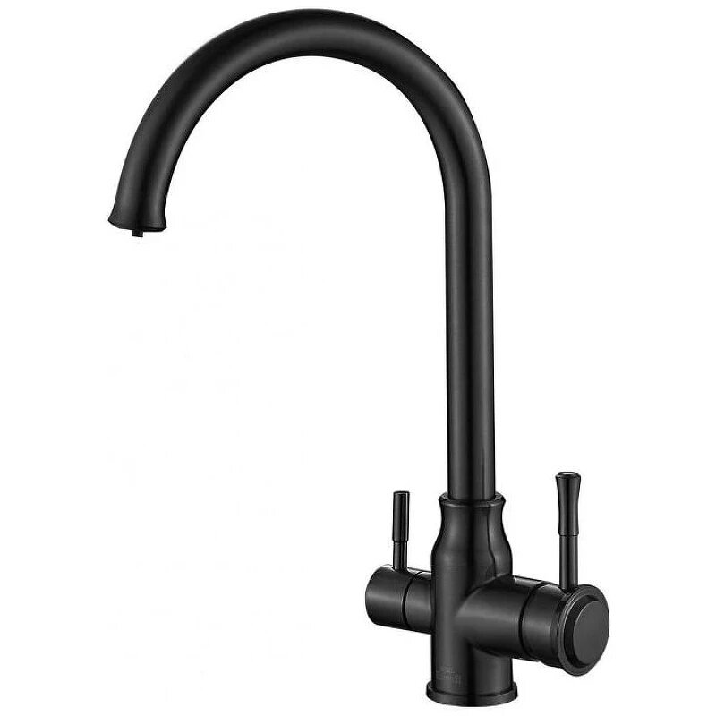 Смеситель для кухни ZorG Steel Hammer SH763INOXGRAFITPVD