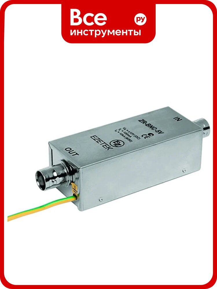 Устройство грозозащиты EZETEK zr-bnc-5v 705021