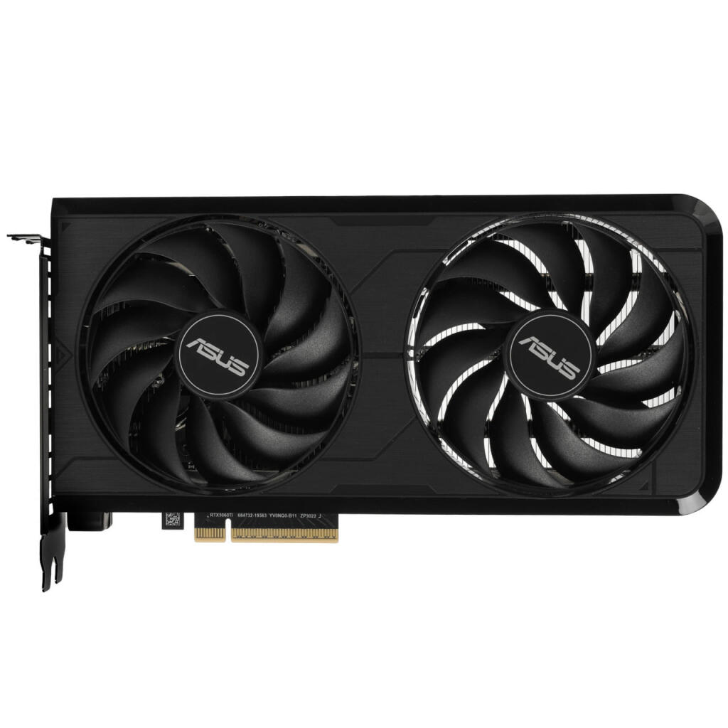 Видеокарта RTX5060Ti 16Gb ASUS DUAL-RTX5060TI-O16G-EVO OEM, 2 вентилятора