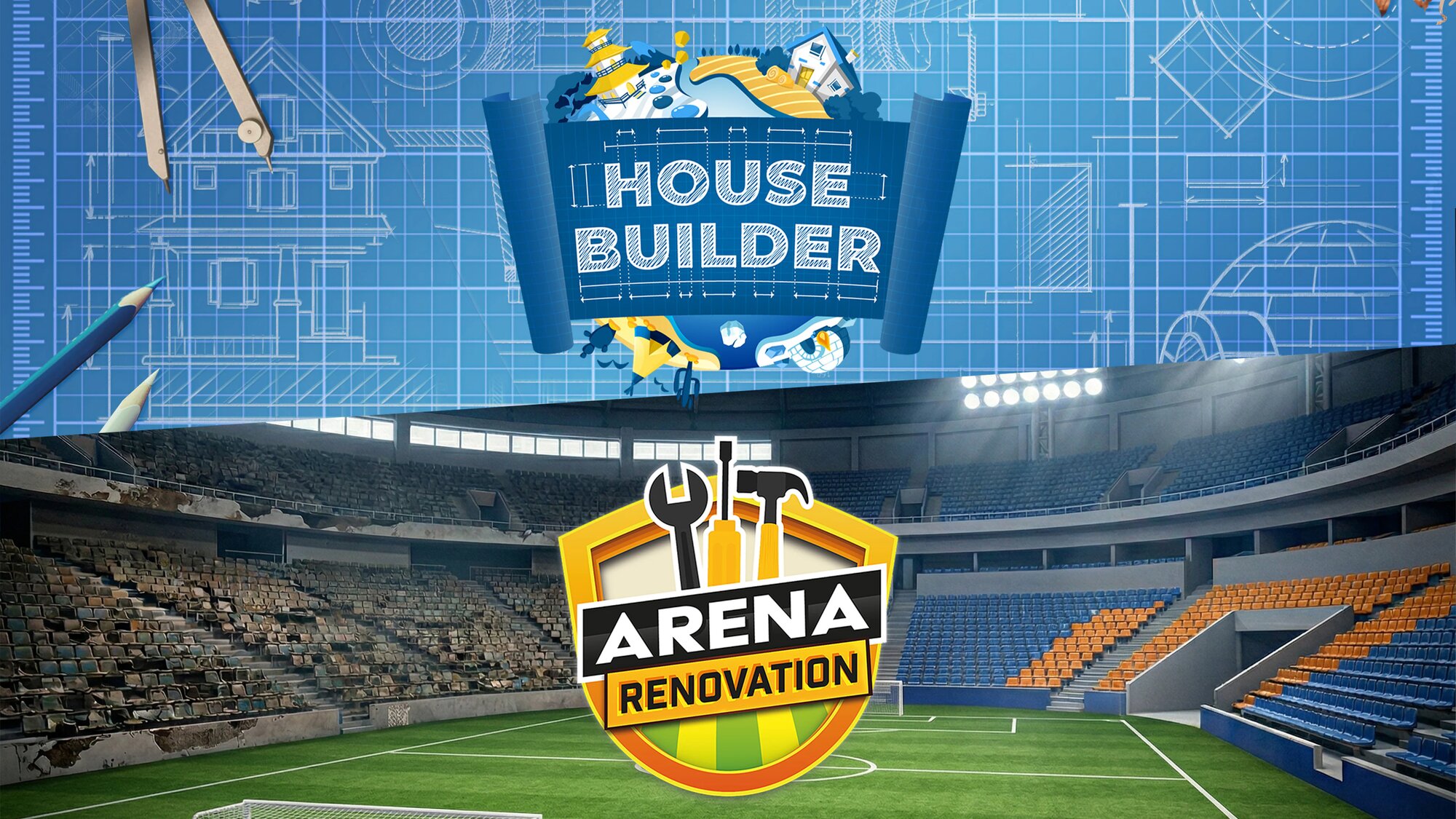 Игра House Builder Overtime & Arena Renovation Bundle, цифровое издание PlayStation 4, регион Турция / код пополнения баланса