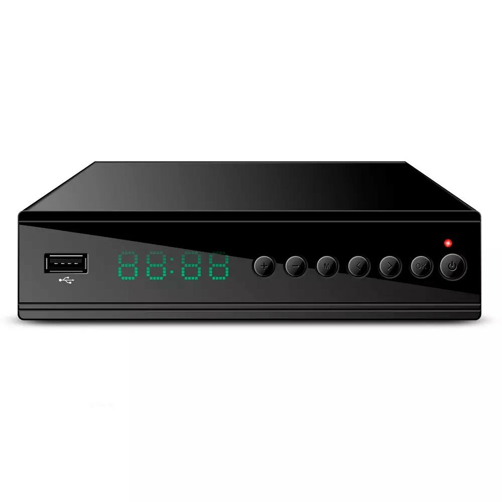 Приставка для цифрового ТВ Сигнал DVB-T2/C HD HD-350 металл