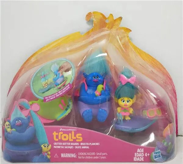 Trolls Band Together & Hasbro Небольшие скульптуры, подарки для детей