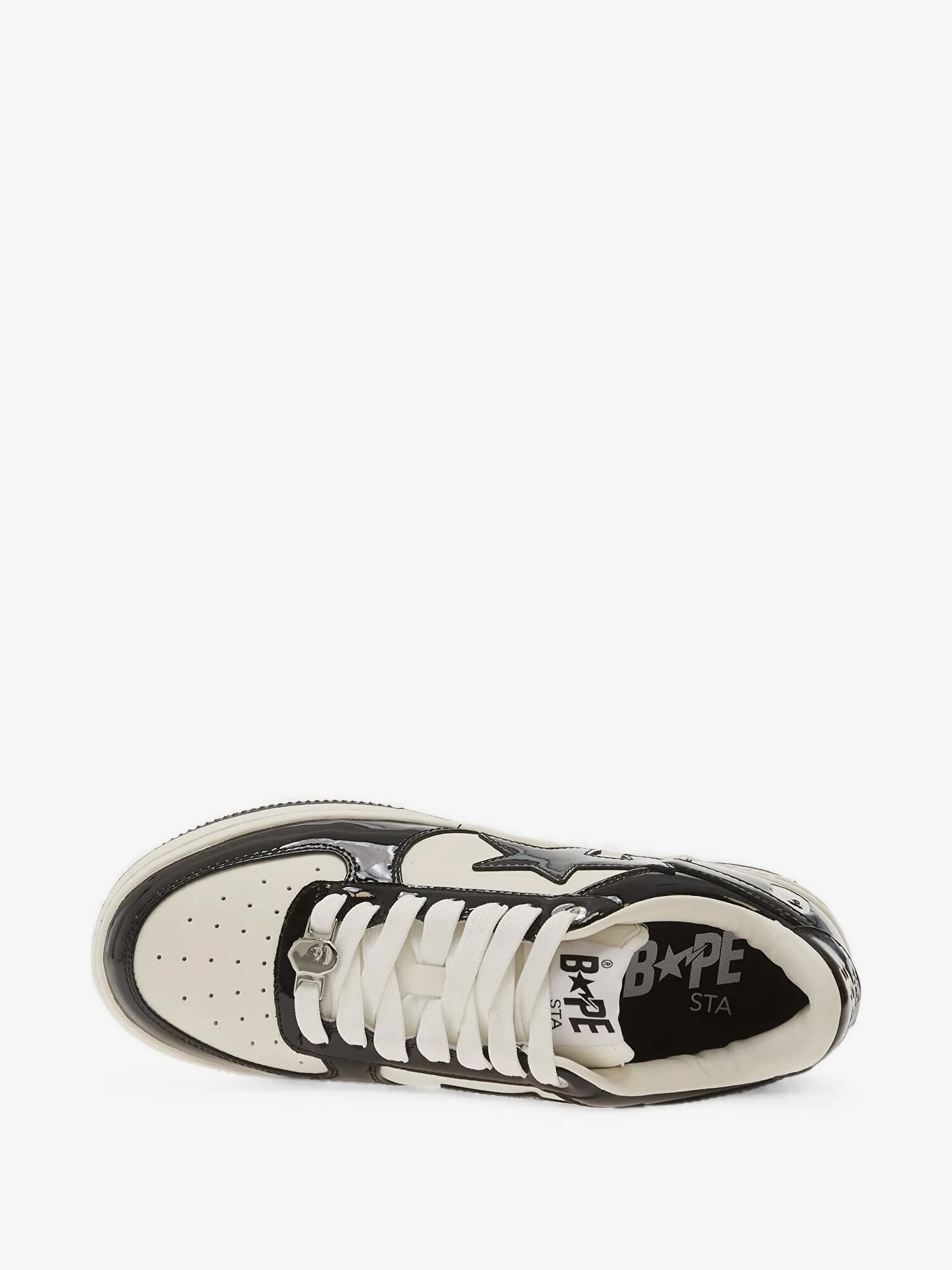 Кроссовки A BATHING APE Sta #1 leather sneakers, размер 5, черный — фото 1