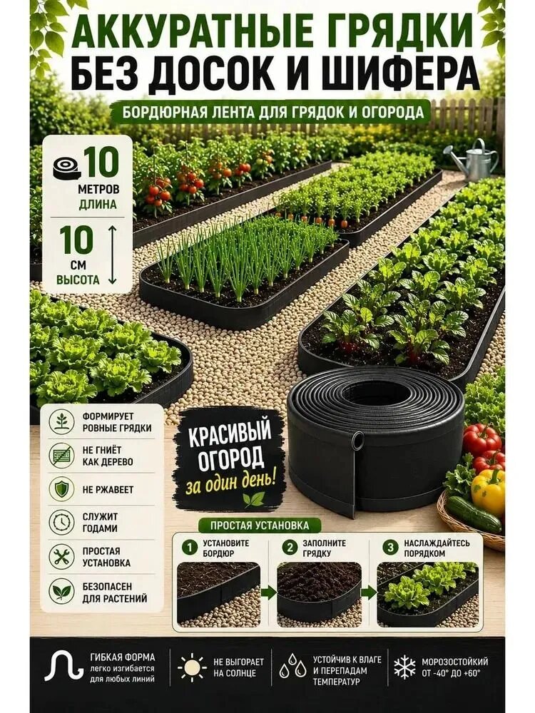 Бордюр садовый