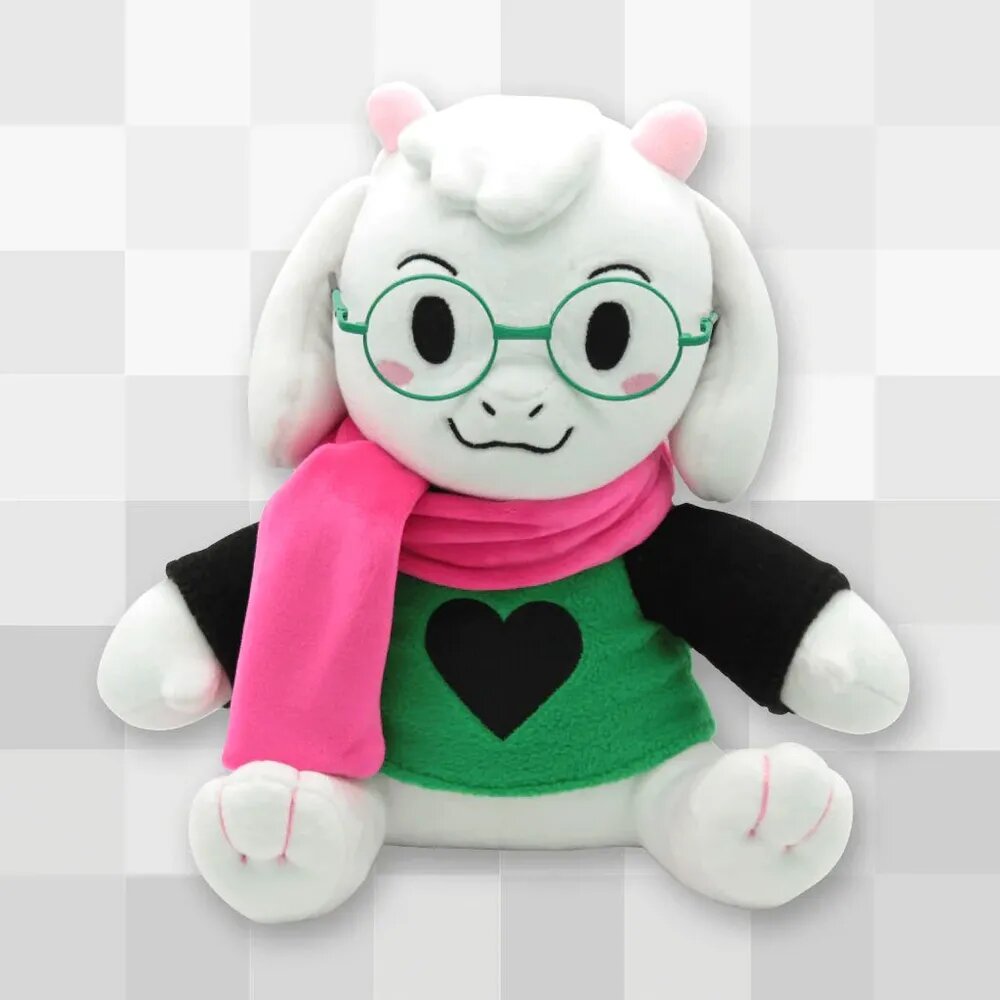 Deltarune - No Hat Ralsei Plush , Модель ручной работы , Коллекционные подарки ( Fangamer )
