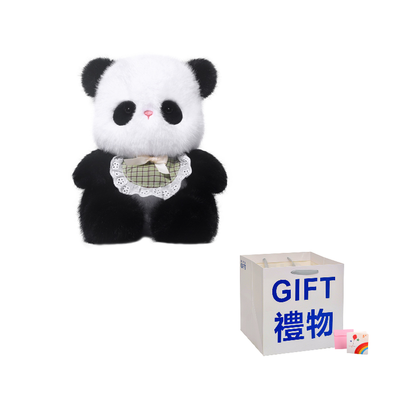Милая подарочная сумка унисекс 77 SEVEN DREAM, 20 см, Panda