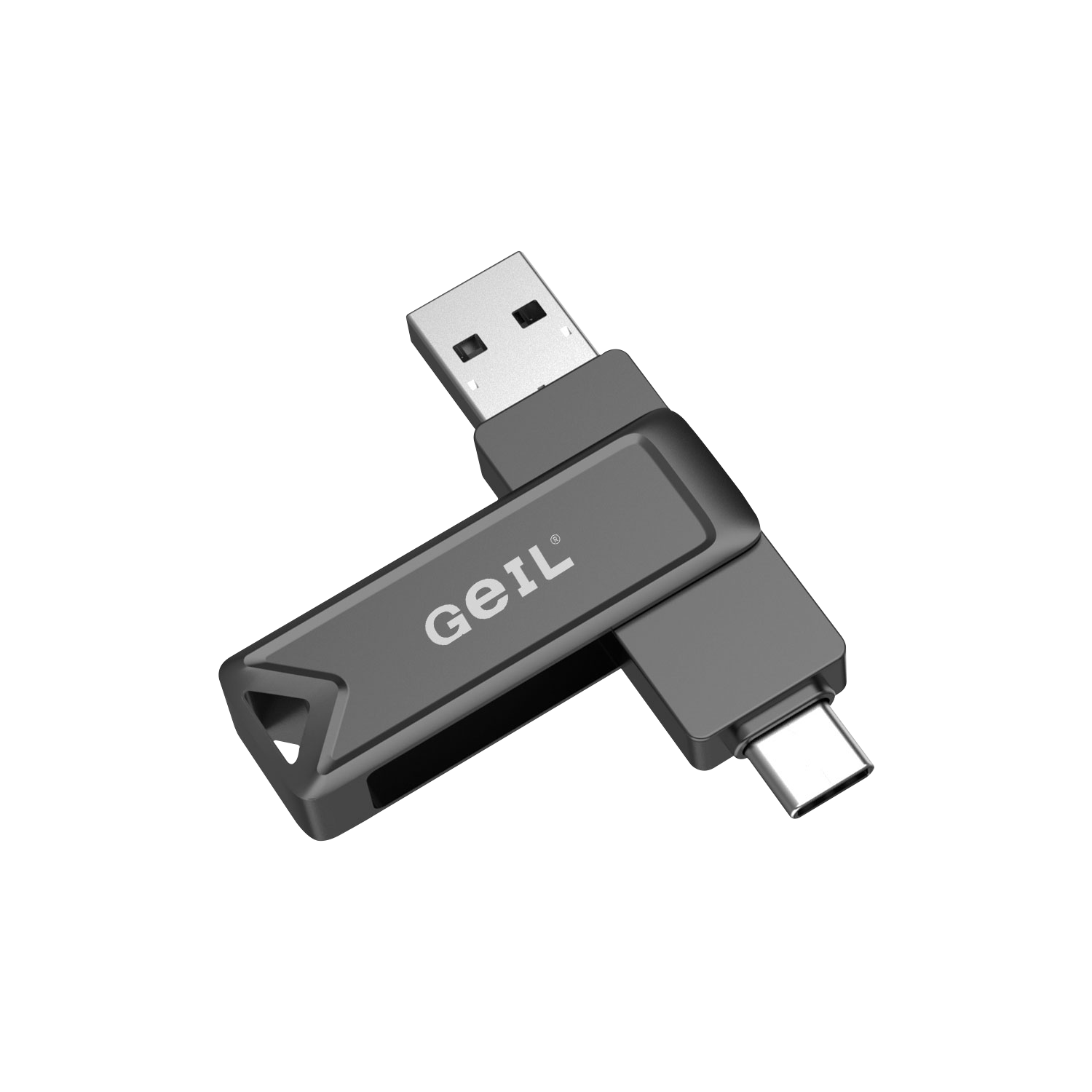 GEIL Jinbang 128 ГБ USB 3.0 Type-C мобильный флеш-накопитель 100 МБ/с высокая скорость двойной OTG интерфейс для