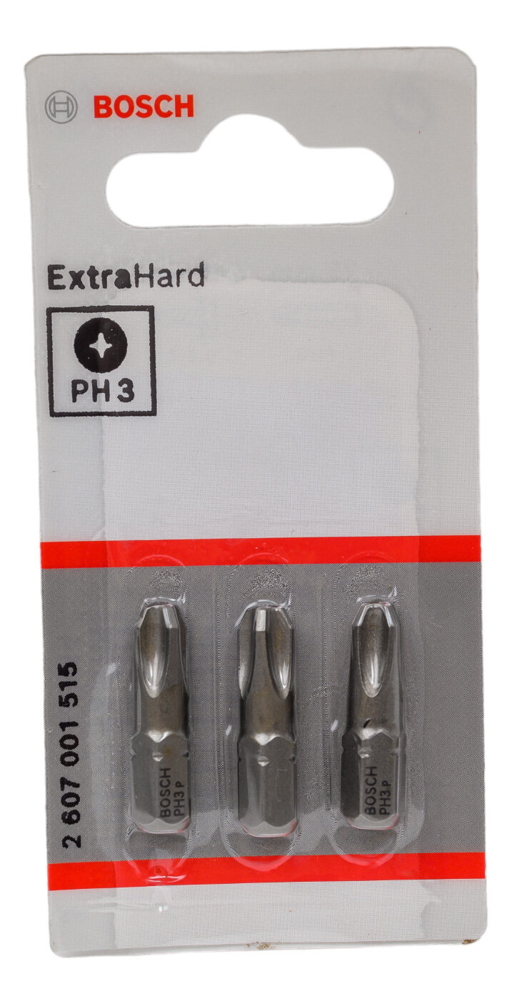 Bosch 3 БИТ 25ММ PHILLIPS 3 XH 2607001515
