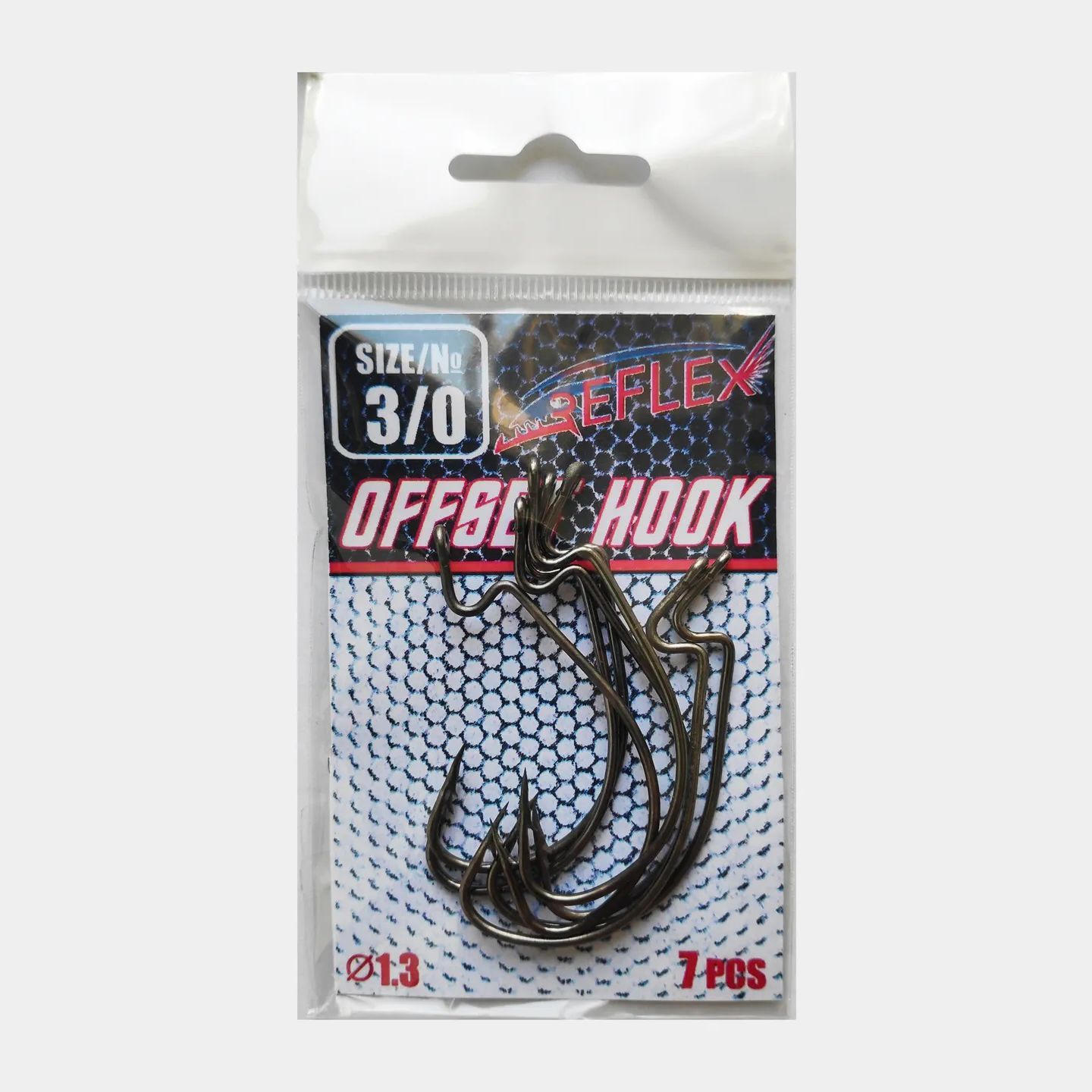 Крючки офсетные Reflex Offset Hook №4 (11 шт) — фото 1