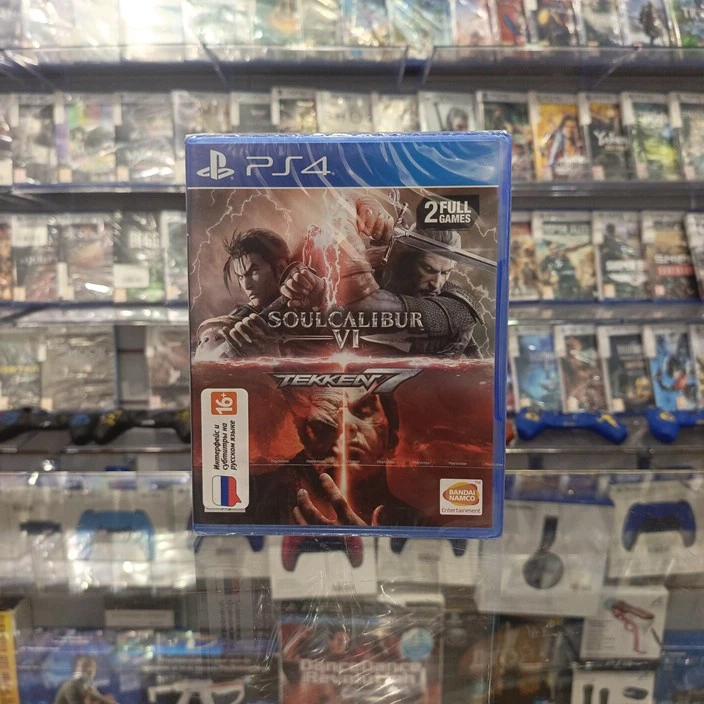 Tekken 7 (с поддержкой PS VR) & Soul Calibur VI - Double Pack [PS4, русские субтитры](SPC)