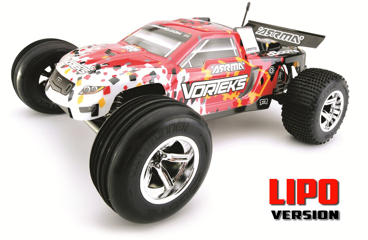 ARRMA Vorteks BLX 2WD 1/10 (красный)