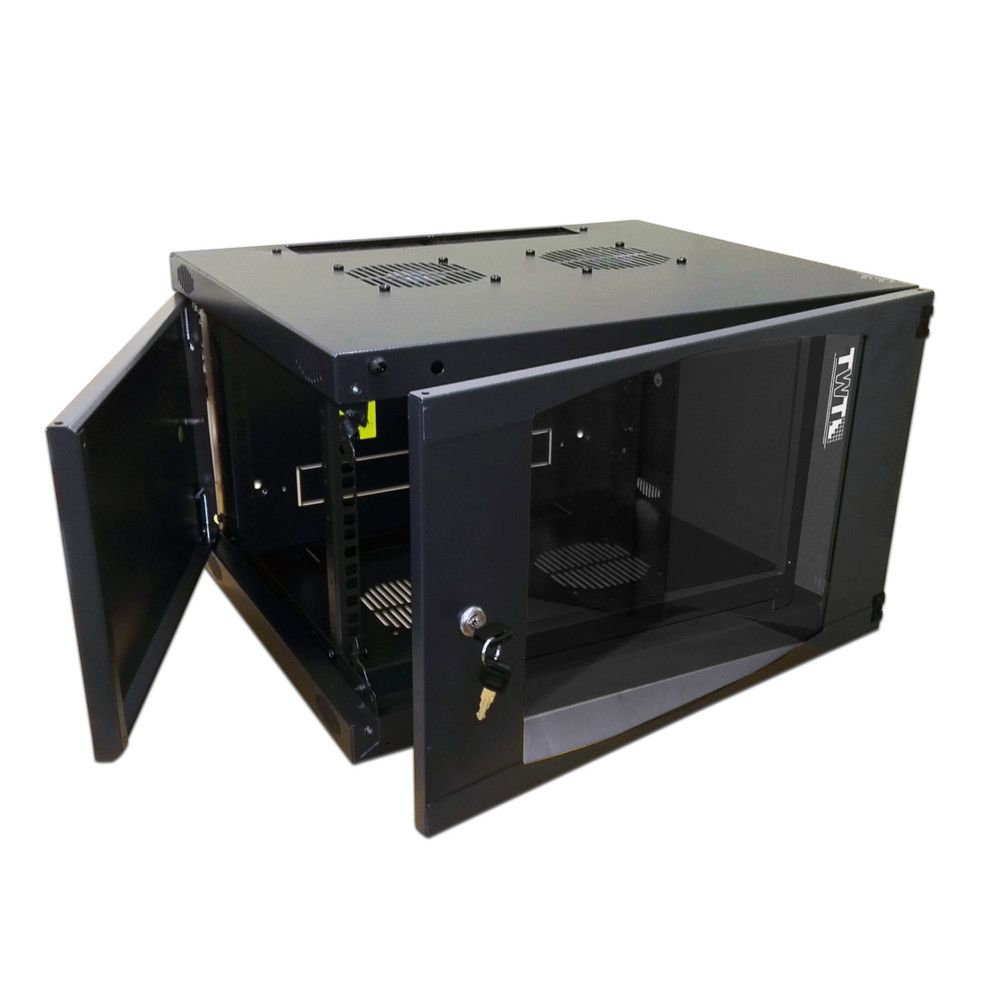 Сетевой шкаф Lanmaster Next TWT-CBWNG-9U-6X4-BK