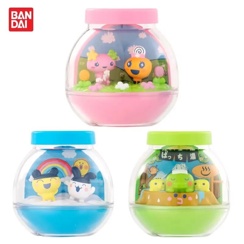 Коллекционные фигурки Bandai Premium Tamagotchi (3 шт.)