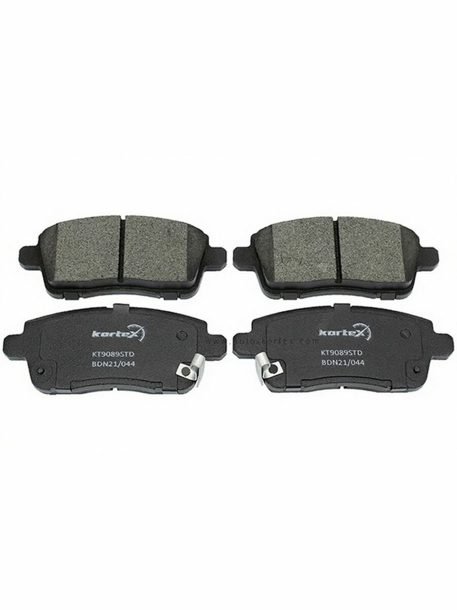 Колодки тормозные дисковые задние KORTEX KT9089STD для EXEED LX, CHERY Tiggo 7