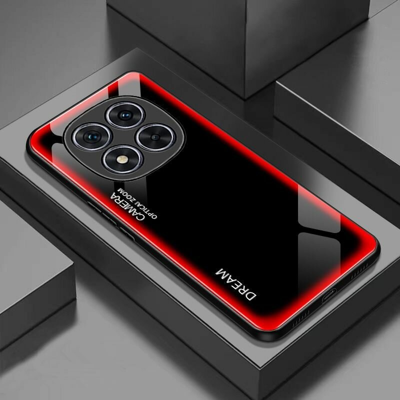 Подходит для Xiaomi Redmi Note 14 Pro 5G / 14 Pro Plus /Редми Ноут 14 Про 5Г / 14 Про Плюс, чехол для мобильного телефона из стеклянного материала, защитный чехол,+подарок защитное стекло