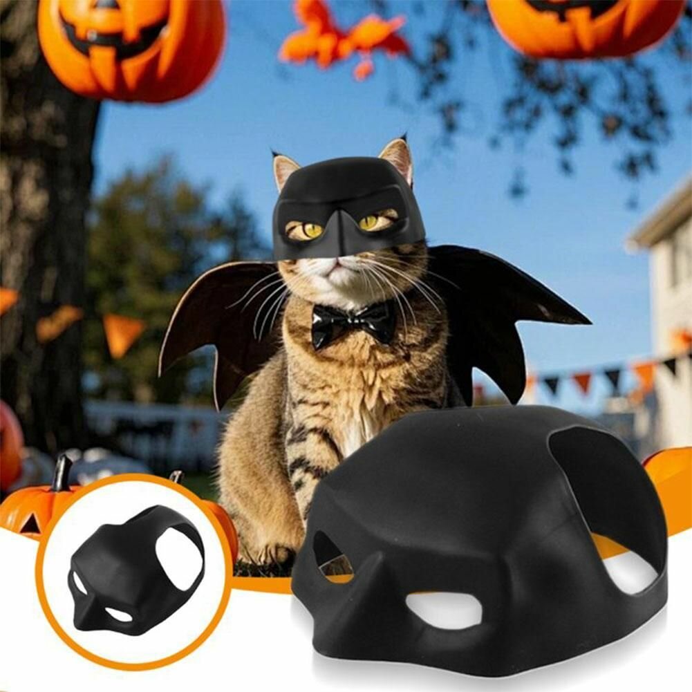 Маски кота, летучей мыши, клоуна и Мстителей на Хэллоуин