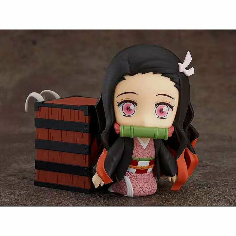 Фигурка Клинок рассекающий демонов Незуко Камадо / Demon Slayer Nezuko Kamado Нендороид (10см) 1194-Disneiny Mall
