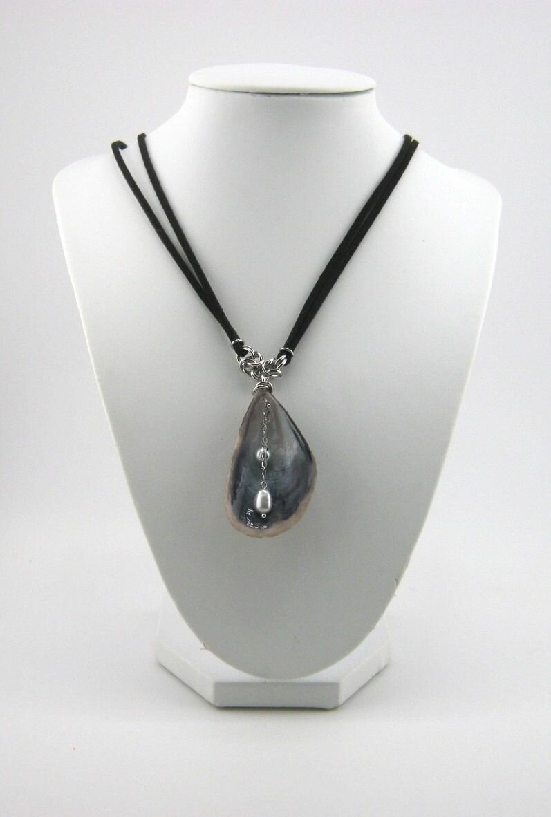 Колье, перламутр