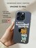 Чехол на Apple iPhone 15 Pro / Айфон 15 Про с принтом "Чилловый парень белый", п...