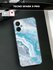 Чехол на Tecno Spark 9 Pro / Техно Спарк 9 Про с принтом "Нежно-голубой мрамор"
