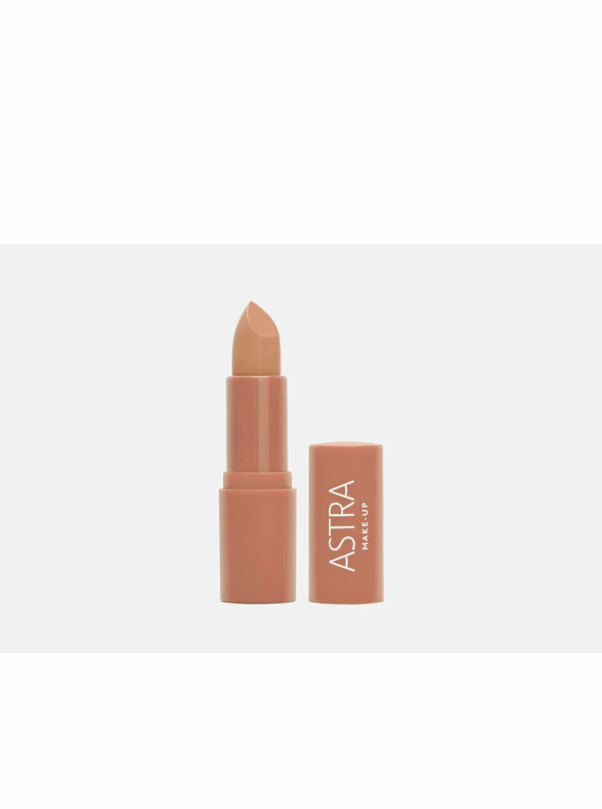 Помада Astra Make-Up Lip Creamynal 01 Marlon, кремовая, увлажняющий эффект, шиммер