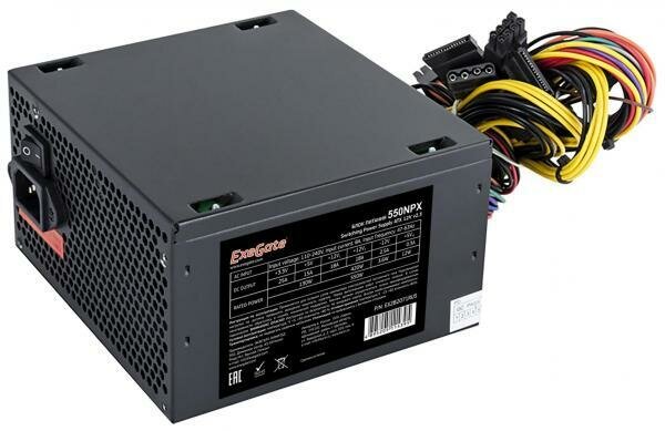 Блок питания компьютера ExeGate 550NPX EX282071RUS
