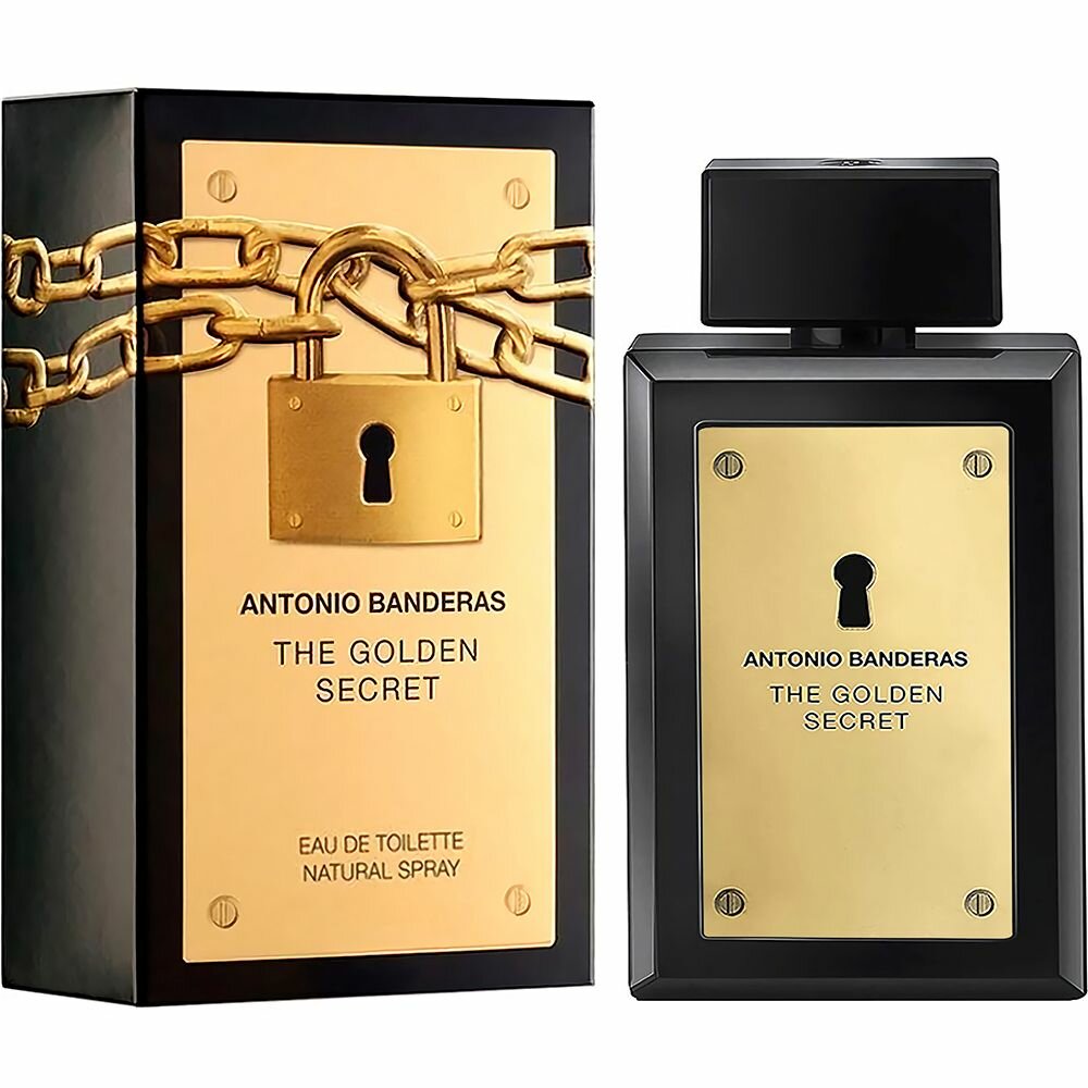 Antonio Banderas The Golden Secret Men Туалетная вода 30 мл, аромат для мужчин