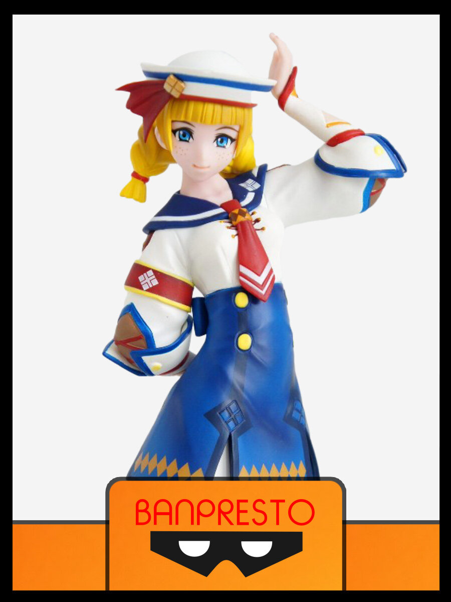 Оригинальная фигурка Cathy от Banpresto из Monster Hunter 3 / Кэти «Охотник на чудовищ 3» 18 см