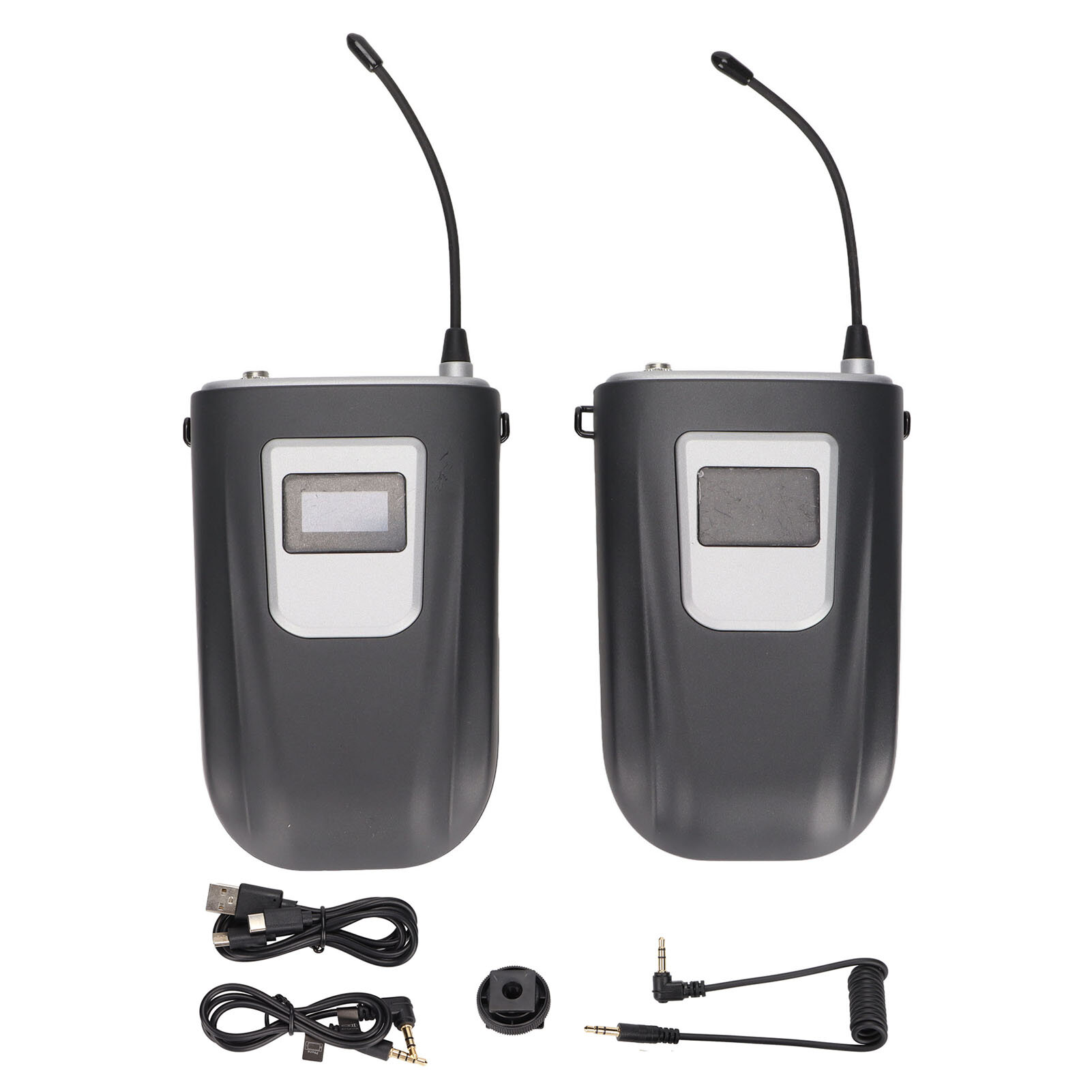 Беспроводная петличная микрофонная система, наружное радио, конденсаторная, для видеоблогов, интервью, смартфона