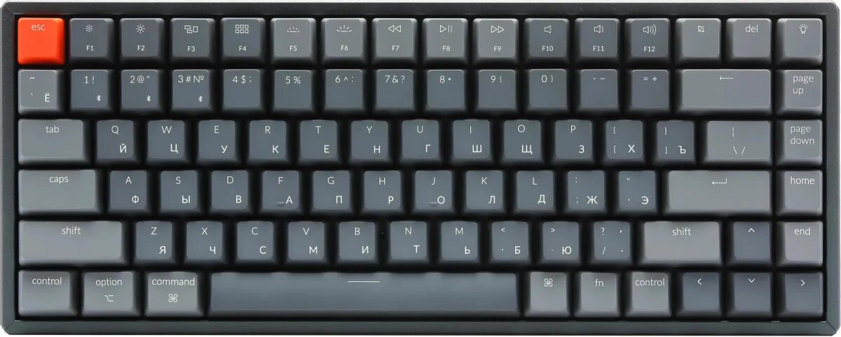 Клавиатура KEYCHRON K2-C3H, серый