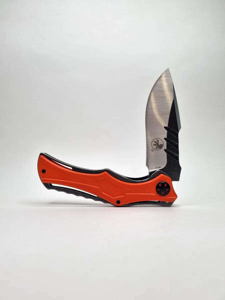 Складной нож из стали М390
