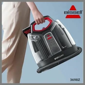 BISSELL 3698Z Моющий пылесос мощный, для химчистки дома, с контейнером и аквафильтром, проводной, 10000Kpa