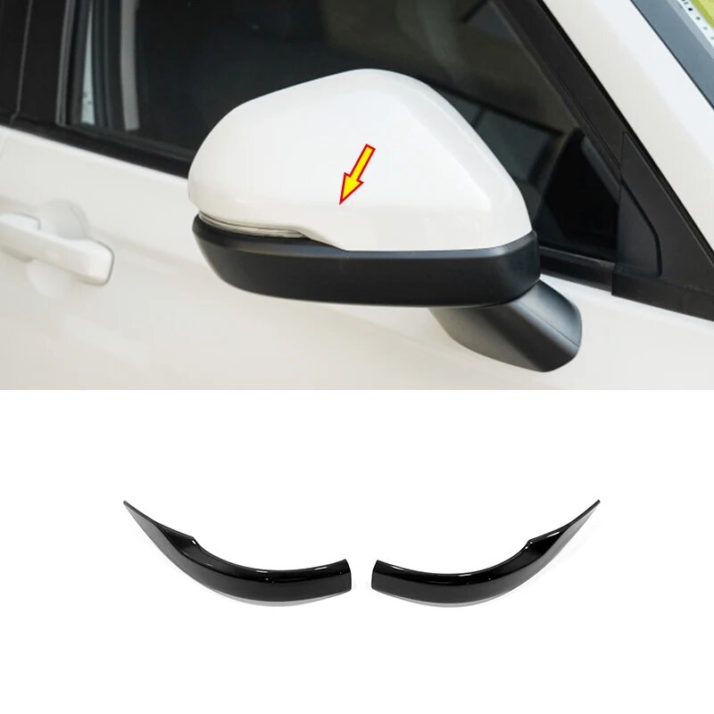 Для Honda HRV HR-V Vezel 2022 2023, АБС-пластик, карбоновая/хромированная боковая дверь автомобиля, зеркало заднего вида, дождевик, накладка, рамка, внешние аксессуары Black C