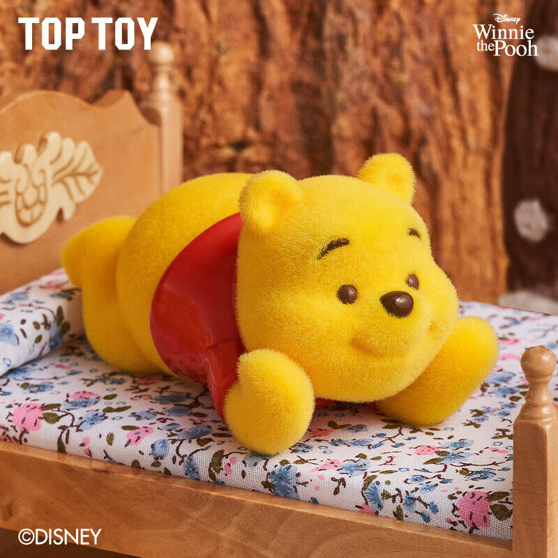 TOP TOY Winnie The Pooh's Happy Daily Series Blind Box Plush Toy, Children's Toy, Girls' Birthday Gift, Single Box