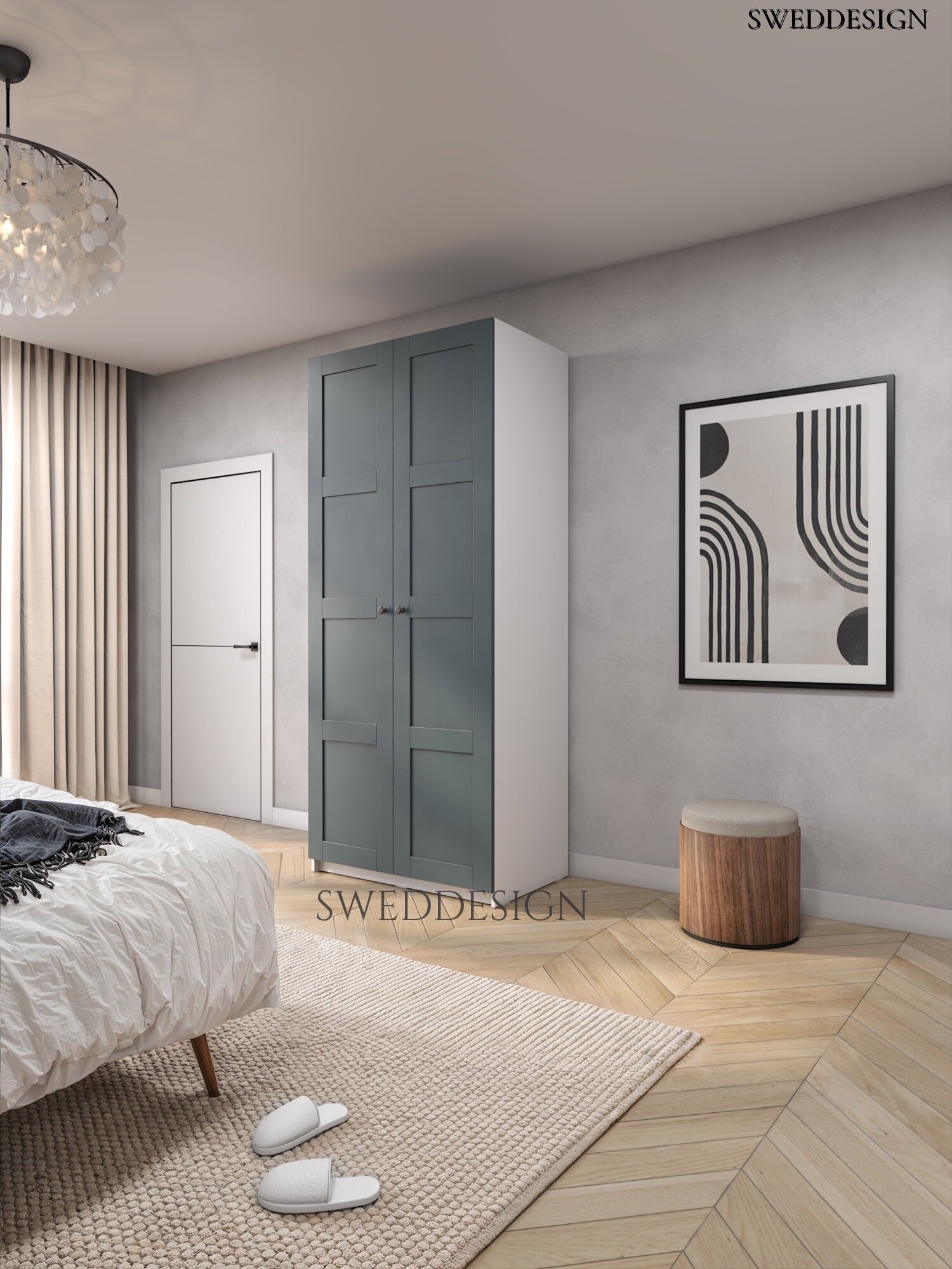 Шкаф икеа пакс, макс, фасады темно-бирюзовые, 100 см х 233 см х 61 см